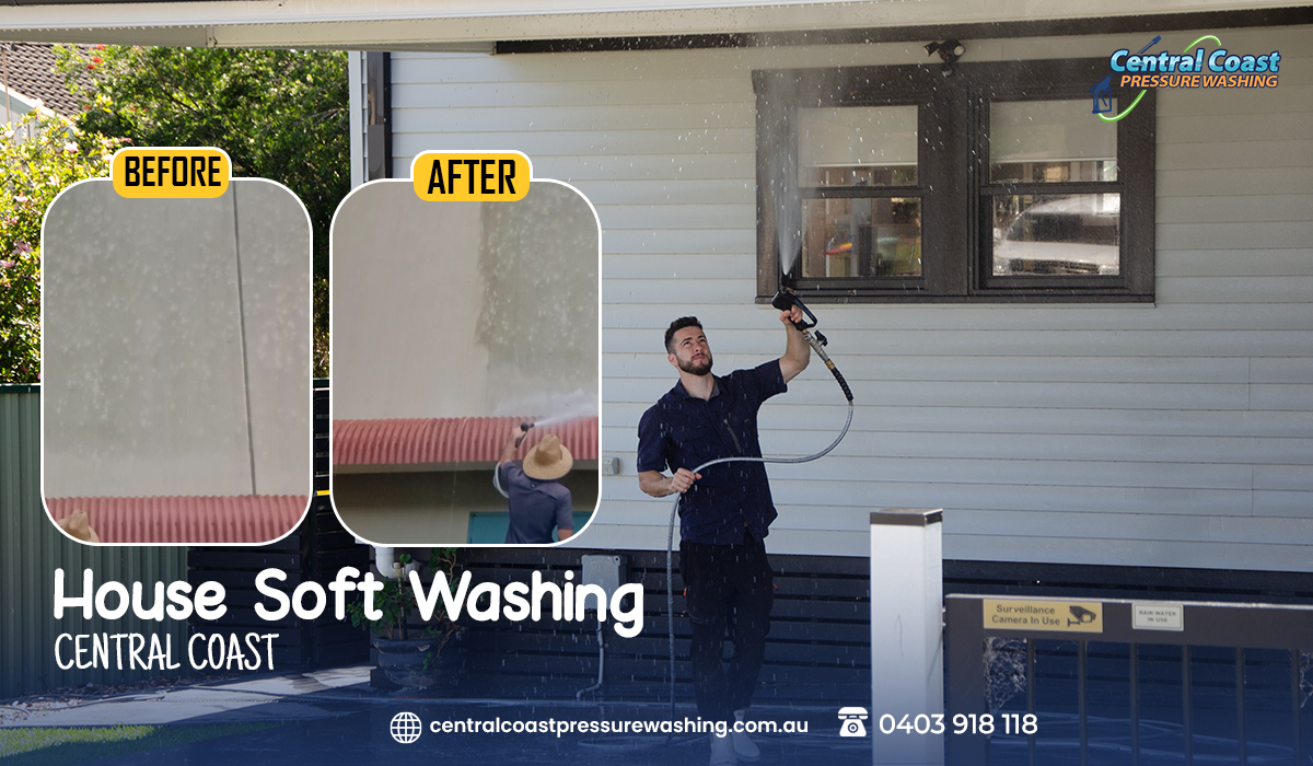 All You Need to Know About Exterior House Soft Washing